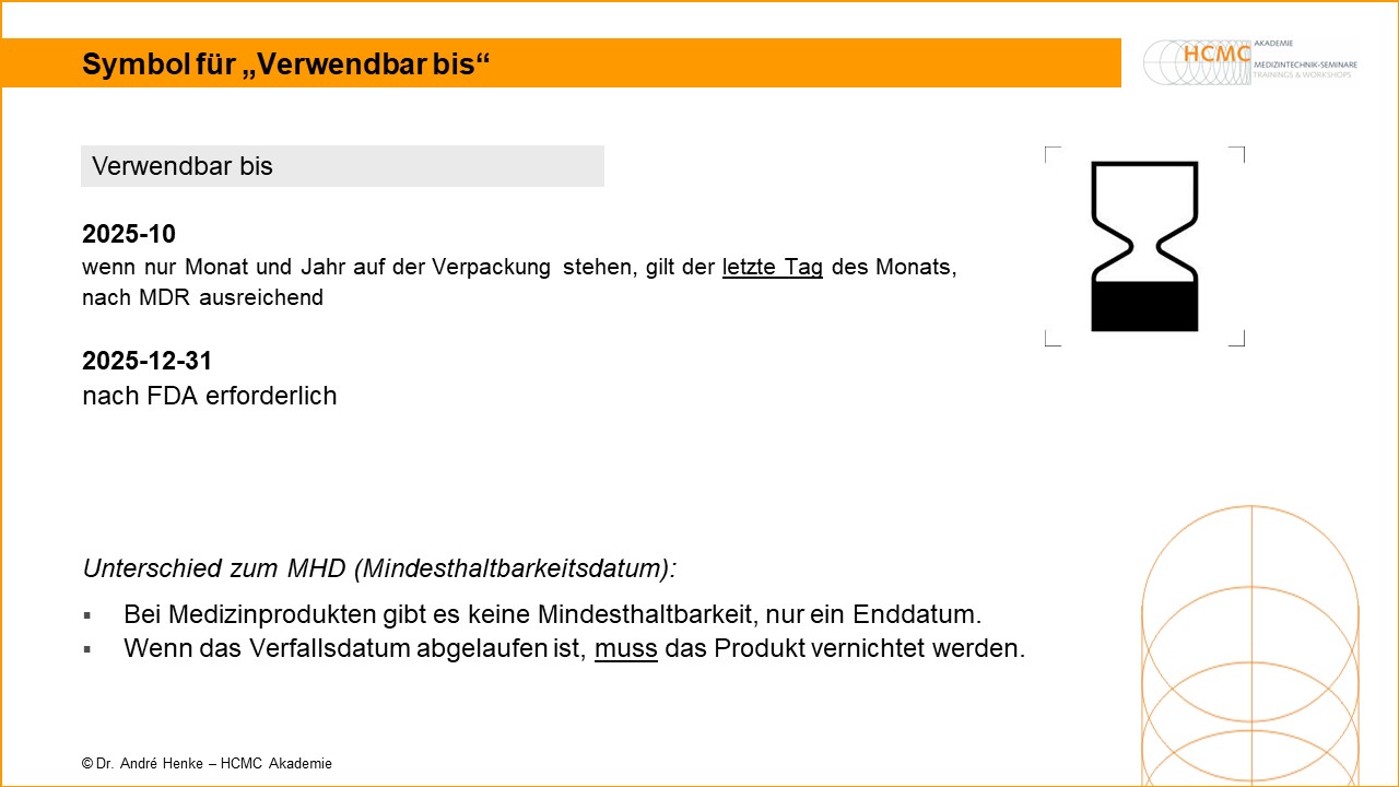 Symbol für „Verwendbar bis“ Medizinprodukte - Medizinprodukteberater ...